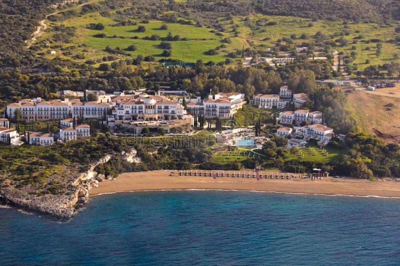 Luxury hotel aerial stock image. Image of waterfront - 22315141