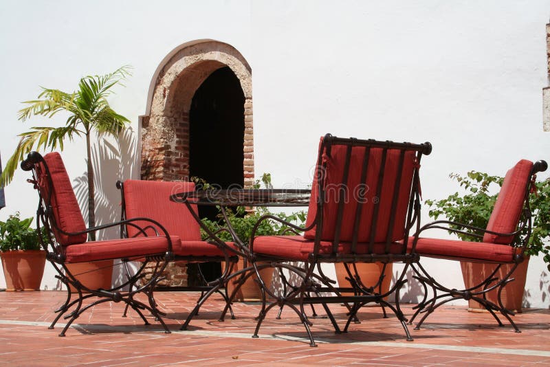 Luxury hotel garden stock photo. Image of domingo, escape - 18141628