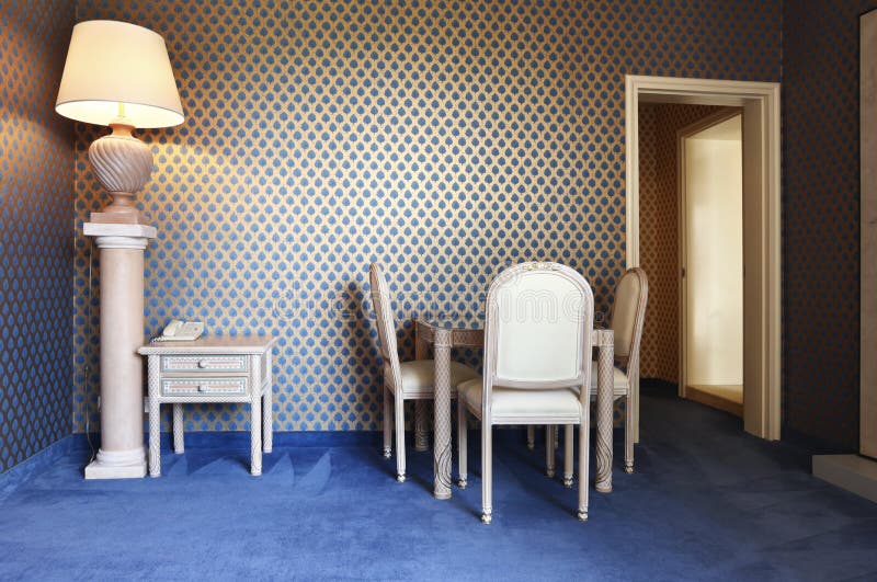 Lonely motel room stock photo. Image of room, dated, lightning - 92499700