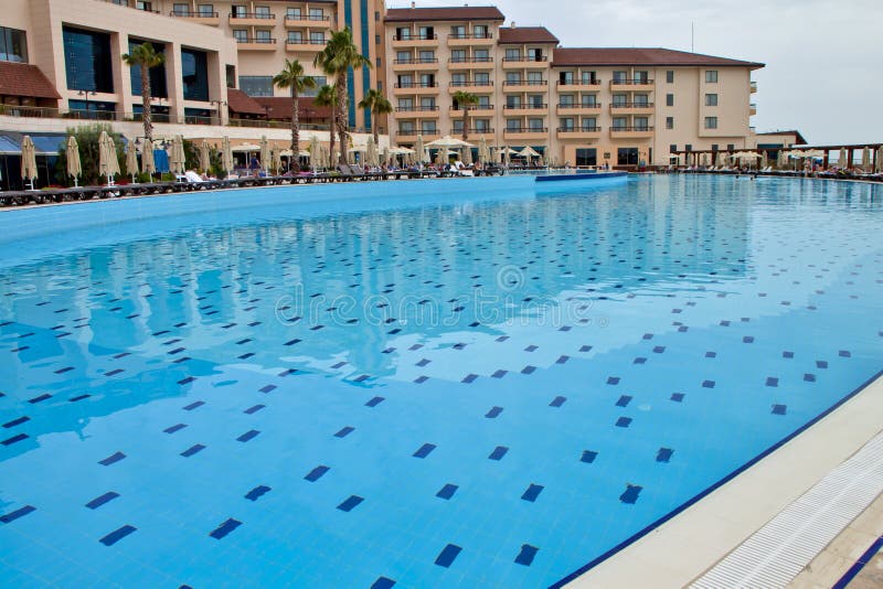 Luxury Hotel Scene stock image. Image of palm, casual - 40264493