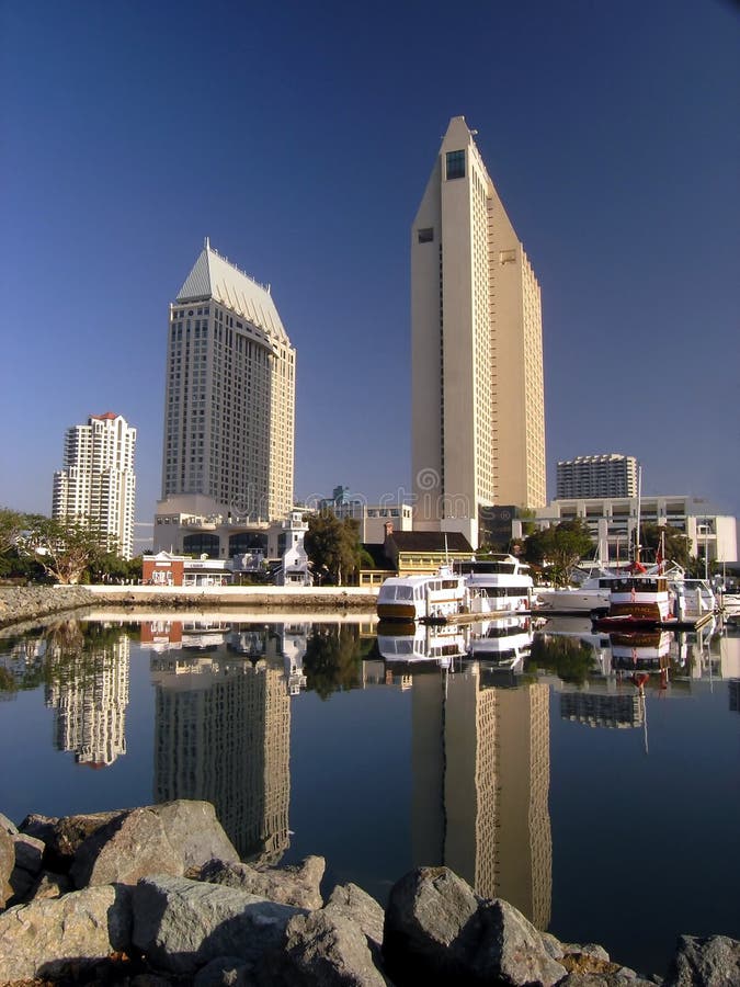 Luxury Hotels on the Harbor 4 Stock Photo - Image of port, modern: 1634510