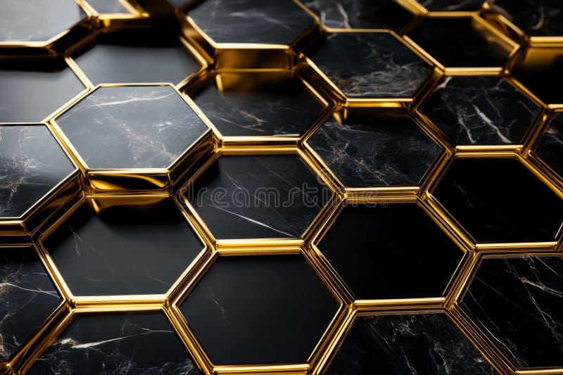 A Luxury-inspired 3D Background Featuring a Seamless Arrangement of ...