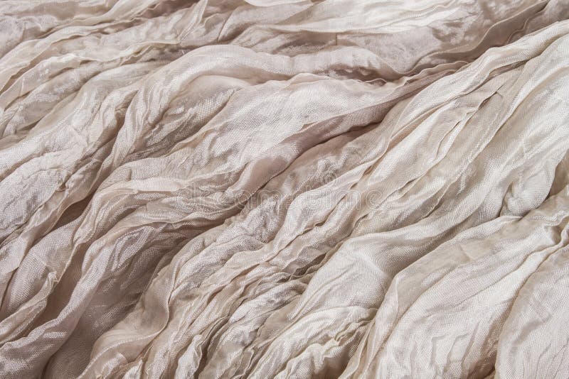 Luxury Ivory Wavy Silk Texture Abstract Background Stock Image - Image ...