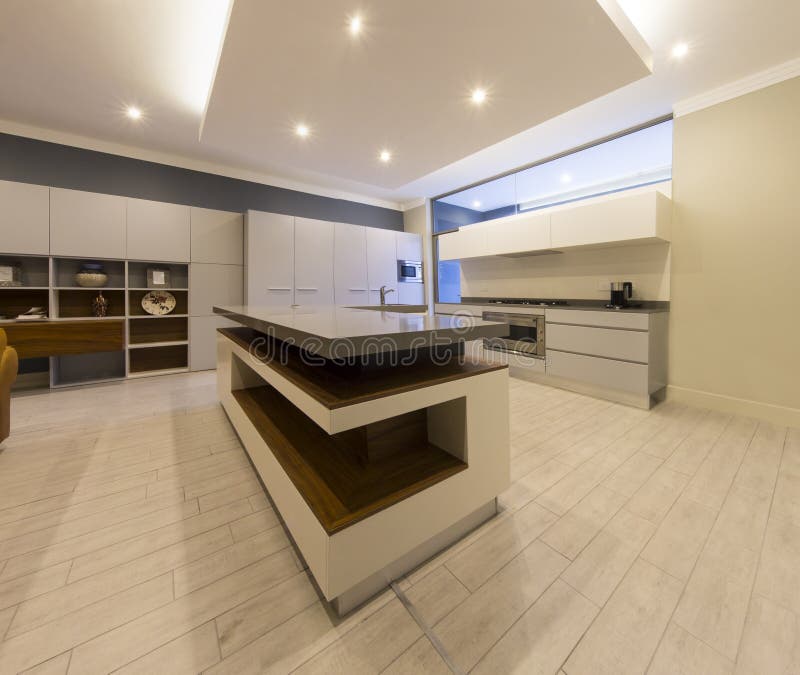 Luxury kitchen interior stock image. Image of counter - 43946433