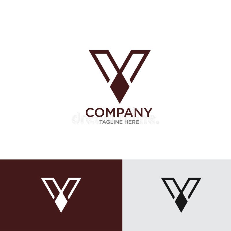 Luxury Letter V Diamond Logo Design Stock Illustration - Illustration ...