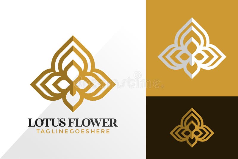 Luxury Lotus Flower Spa Logo Design, Creative Logos Designs Concept for ...