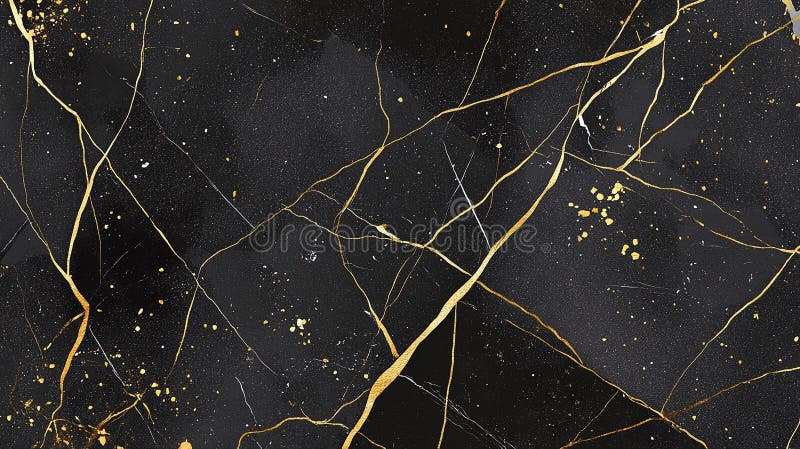 Luxury Marble Texture with Gold Geometric Elements and Subtle Shadow ...