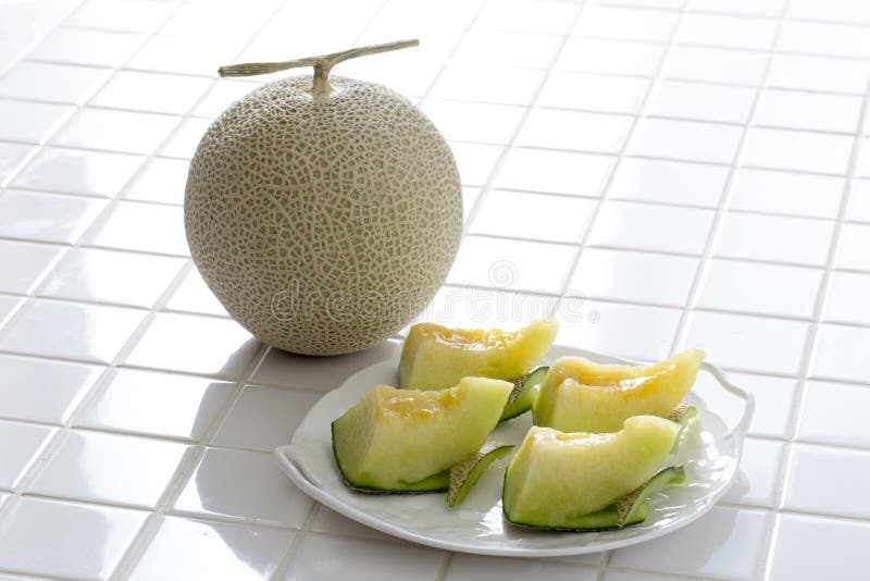 Luxury melon ripe stock image. Image of slice, refreshment - 166878845