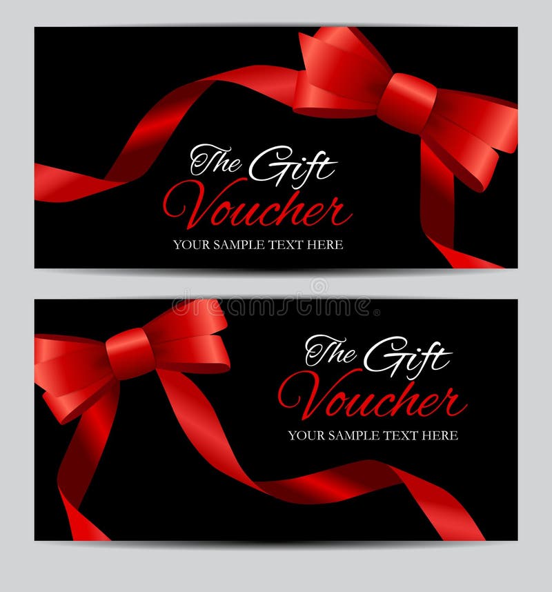 Luxury Members, Gift Card Template for Your Business Vector ...