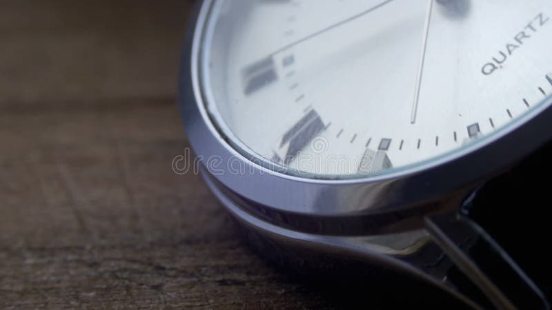 Luxury Men`s Watch Second Hand Close Up Stock Footage - Video of clock ...