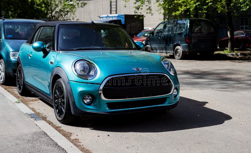 Luxury Mini Cooper editorial stock image. Image of vehicle - 318182114