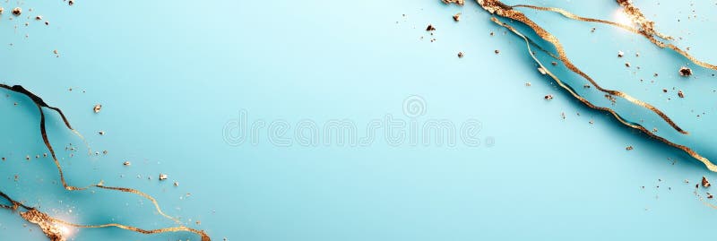 Luxury Mint Green Banner with Elegant Gold Pattern Abstract Trendy ...