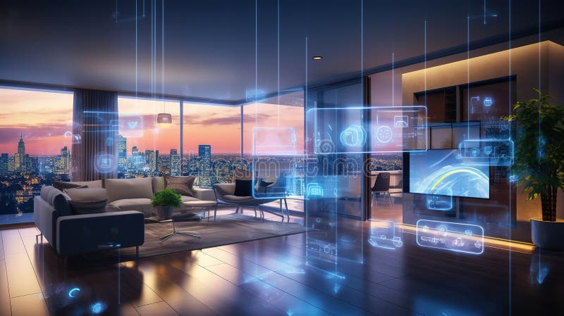 Luxury, Modern Apartment with Smarhub, Home Technology with Advanced ...