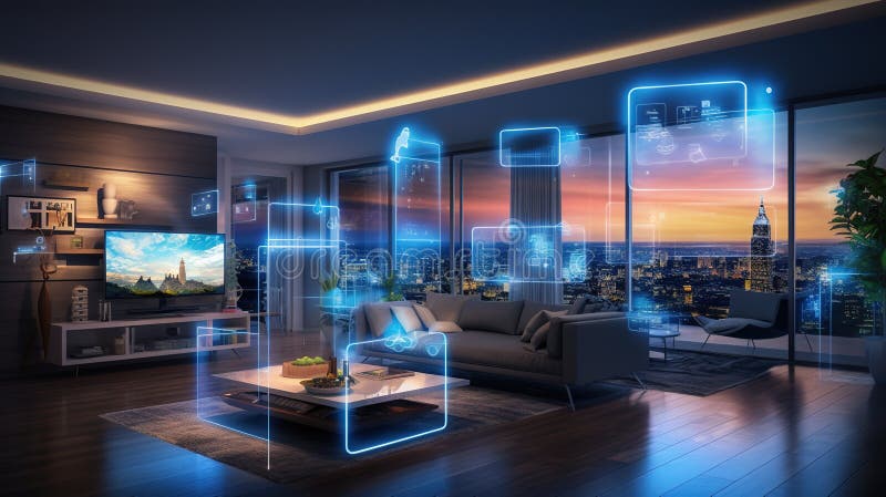 Luxury, Modern Apartment with Smarhub, Home Technology with Advanced ...