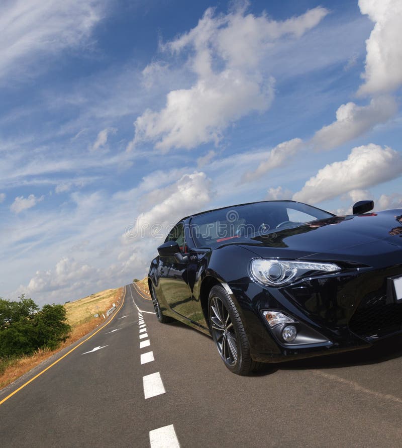 Luxury modern car stock photo. Image of light, cloud - 24309948