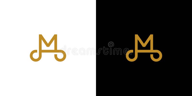 Luxury and Modern Letter Infinity M Initials Logo Design Stock Vector ...