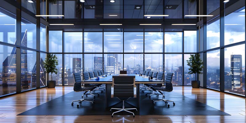 Luxury Modern Office Meeting Room: Stylish Workspace, Modern Office ...