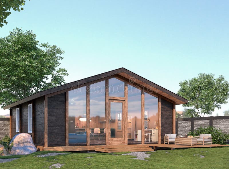 Modular House Logo Template. Stock Vector - Illustration of shape ...