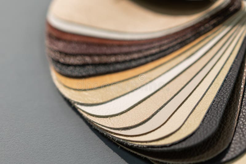 Leather palette stock image. Image of detail, cyan, fold - 16195289