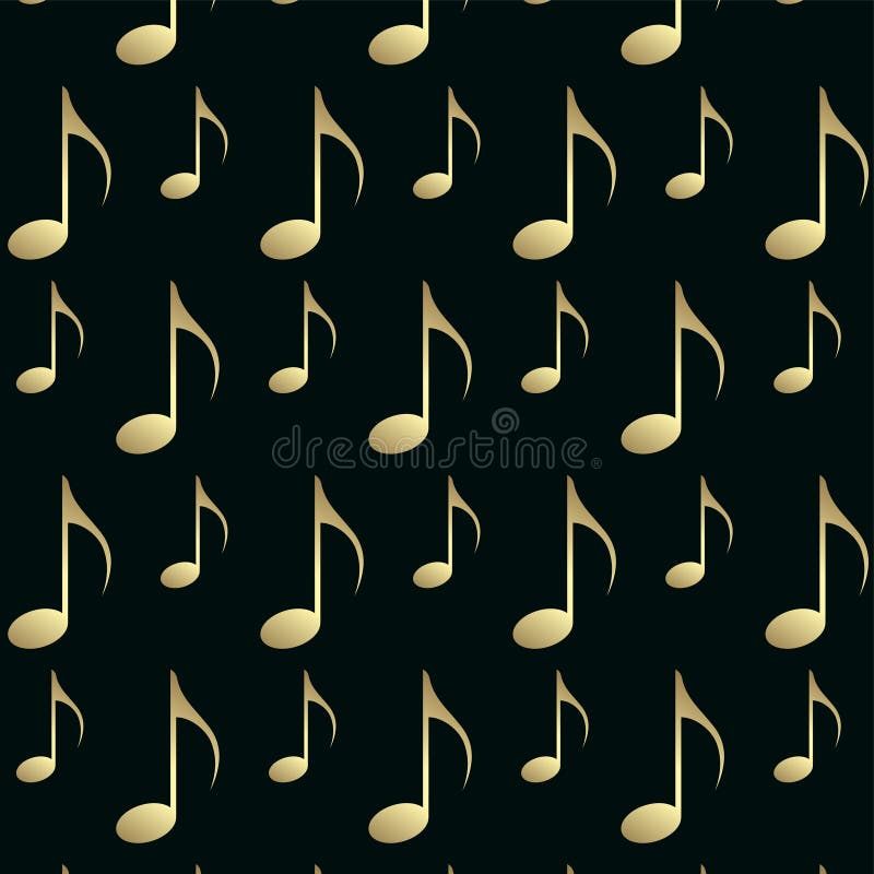 Gold Eighth Note Stock Illustrations – 140 Gold Eighth Note Stock ...