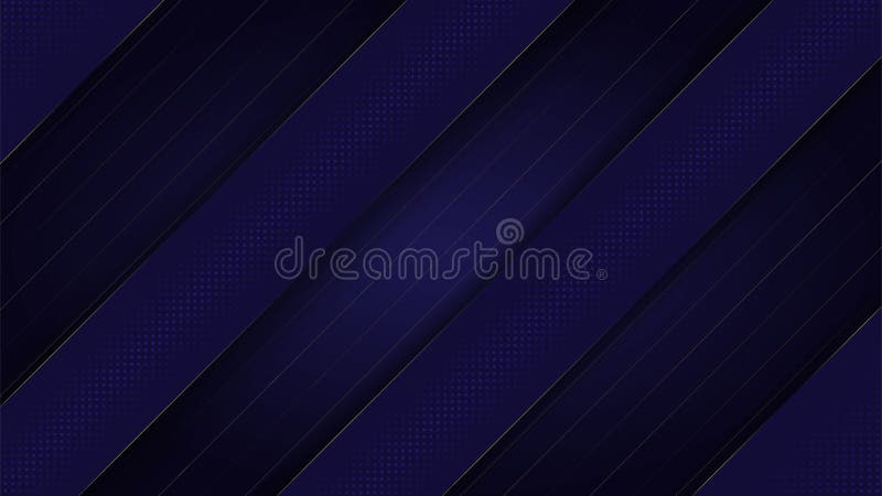Luxury Navy Blue Abstract Background with Golden Line. Vector ...