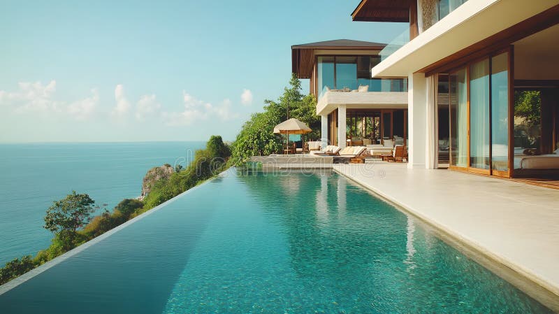 Luxury Oceanfront Villa with Infinity Pool and Stunning Coastal Views ...