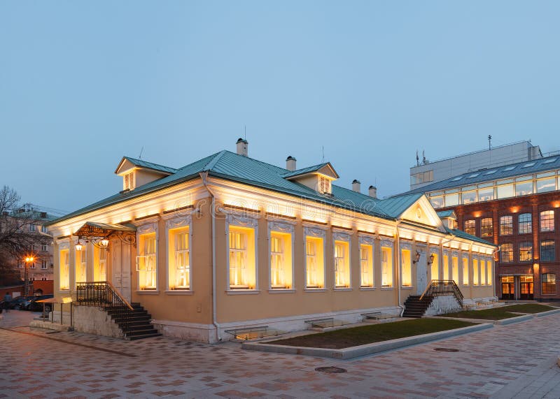 Luxury office building. stock photo. Image of ampir, house - 71406446