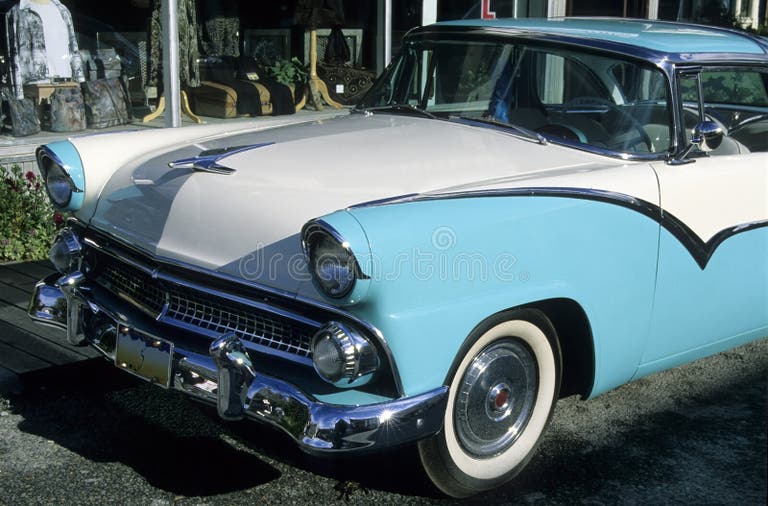 Luxury old-timer car stock image. Image of nostalgic - 19105407