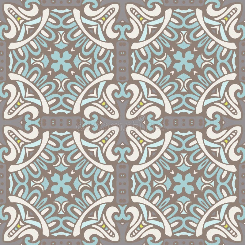 Luxury Ornamental Classical Tile Vector Pattern Stock Vector ...