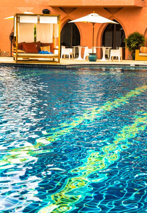 Luxury Patio Area. stock photo. Image of back, lifestyle - 43718308