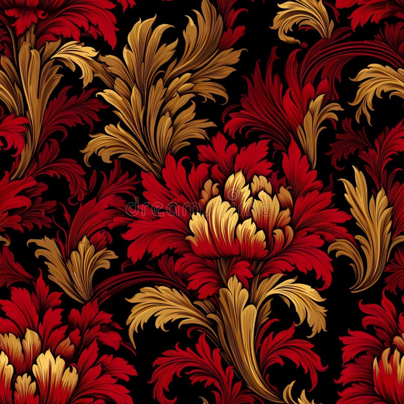 Luxury Pattern Illustration is an Embodiment of Elegance and Opulence ...