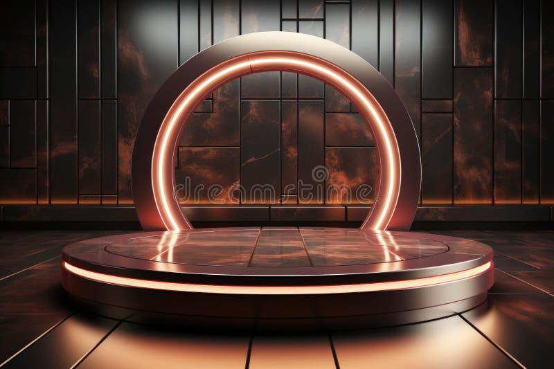 Luxury Podium Empty Space Can Display Product Background Stock ...