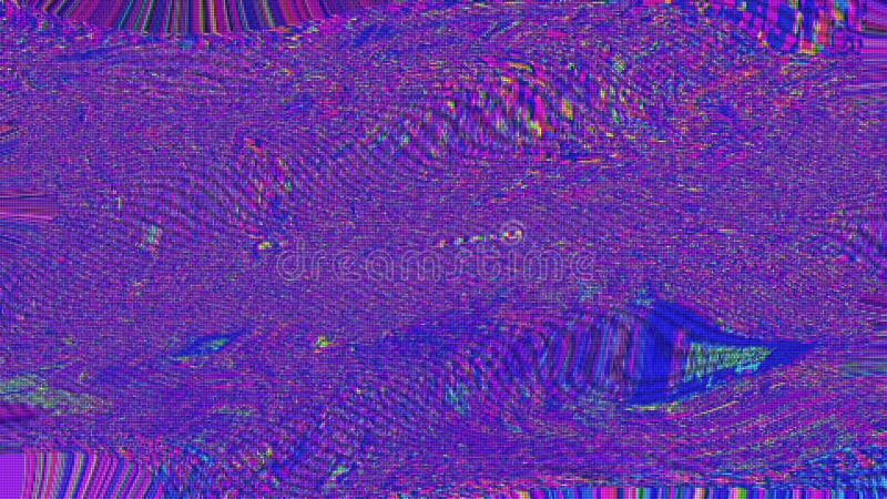 Luxury Polychrome Texture. Data Mosh Imitation, Digital Animation Stock ...