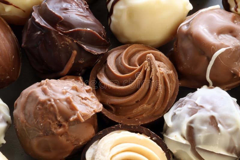 Luxury Pralines stock image. Image of delicious, baked - 16634331