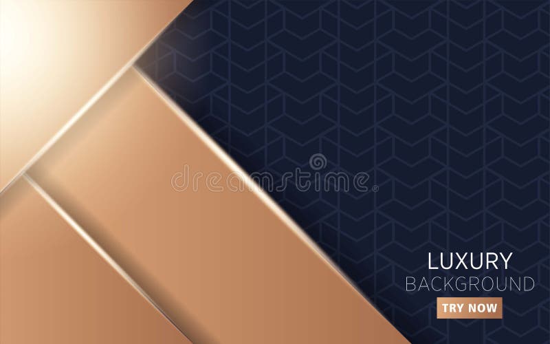 Luxury Premium Modern Dark and Gold Abstract Background Stock Vector - Illustration of black ...