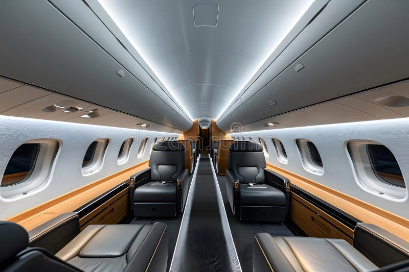 Luxury Private Jet Interior, Exploring the Opulent Design and Exquisite ...