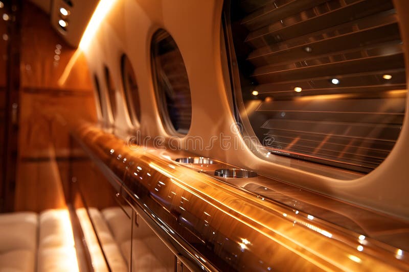 Luxury Private Jet Interior, Exploring the Opulent Design and Exquisite ...