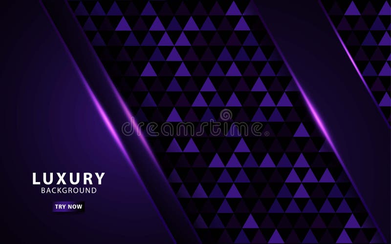 Luxury Purple Overlay Layers Background. Realistic Light Effect on ...