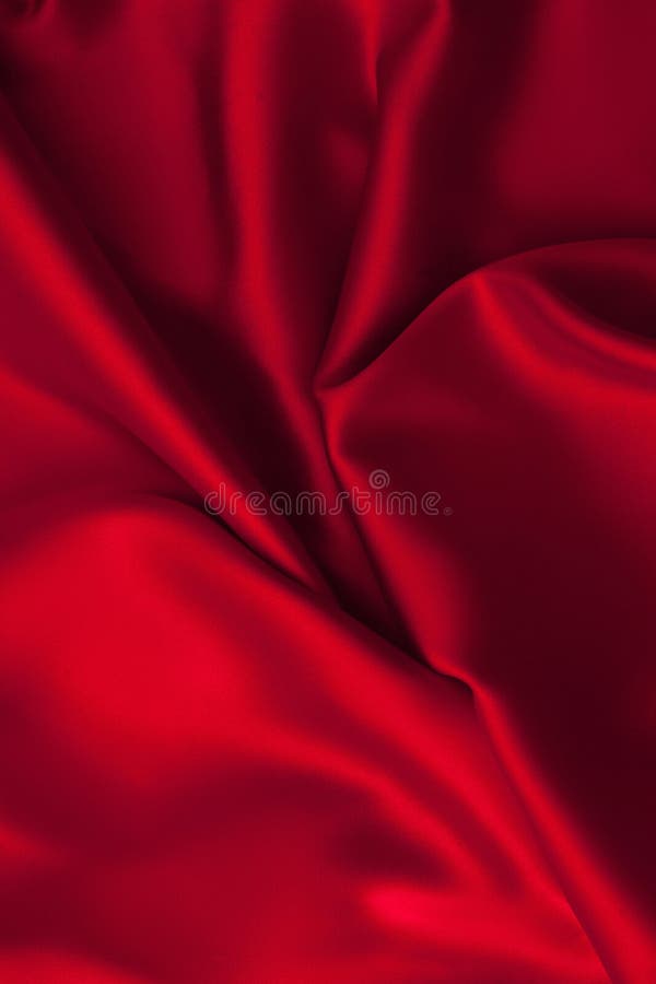 Luxury Red Satin Fabric Cloth Abstract Background Stock Photo - Image ...