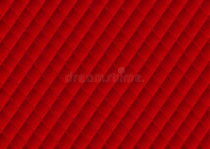 Luxury Red Upholstery Texture Background Stock Illustration ...