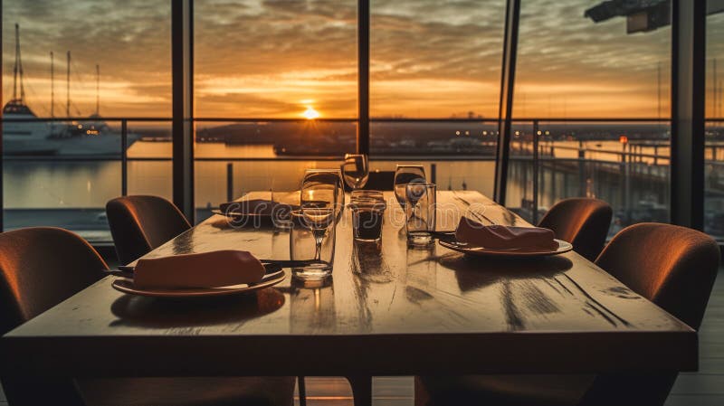 Luxury Redefined, Upscale Restaurant Table for a Gourmet Dining ...