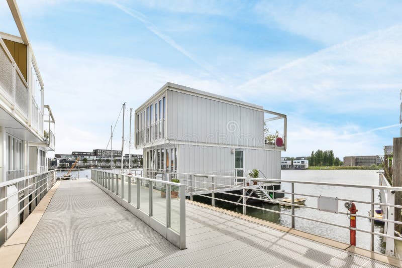 Luxury Residential Building Stock Photo - Image of street, estate ...