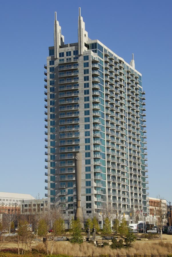 Luxury Residential High Rise Stock Photo - Image of scape, village: 2491474