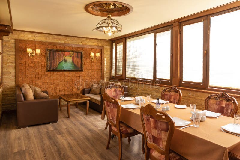 Luxury Restaurant Banquet Event Room Editorial Stock Image - Image of ...