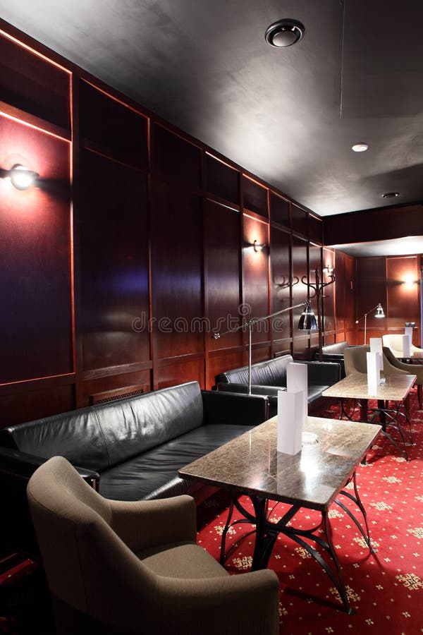 Luxury Restaurant in European Style Stock Image - Image of clean ...