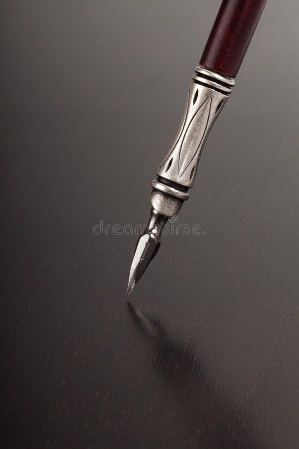 Luxury retro ink pen stock image. Image of filler, conceptual - 37503575