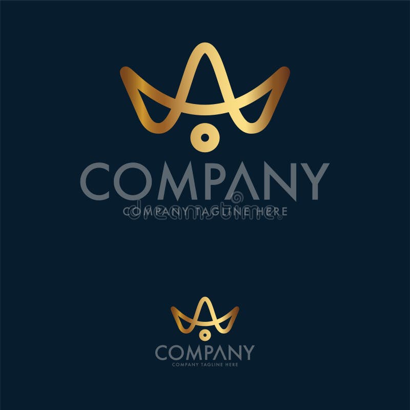 Luxury Royal and Hat Logo Design Template. Stock Vector - Illustration ...