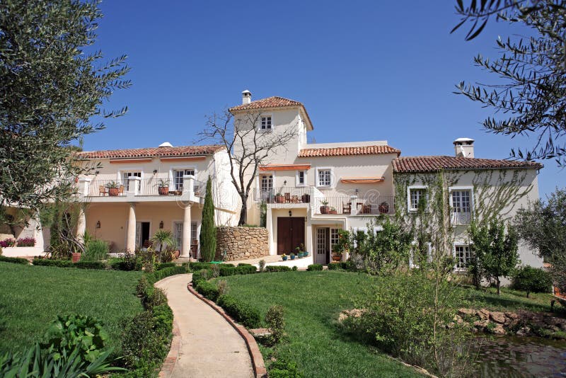 Luxury Rustic Hotel in Countryside Stock Image - Image of stay, hostel ...