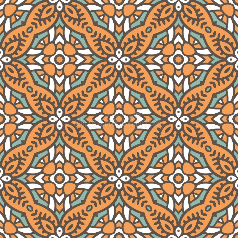 Luxury Seamless Ornament. Abstract Pattern Shape Design Ready for Print ...