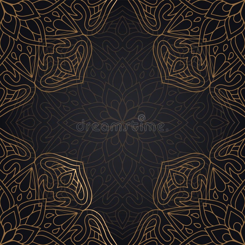 Luxury vector pattern stock vector. Illustration of luxury - 178983107